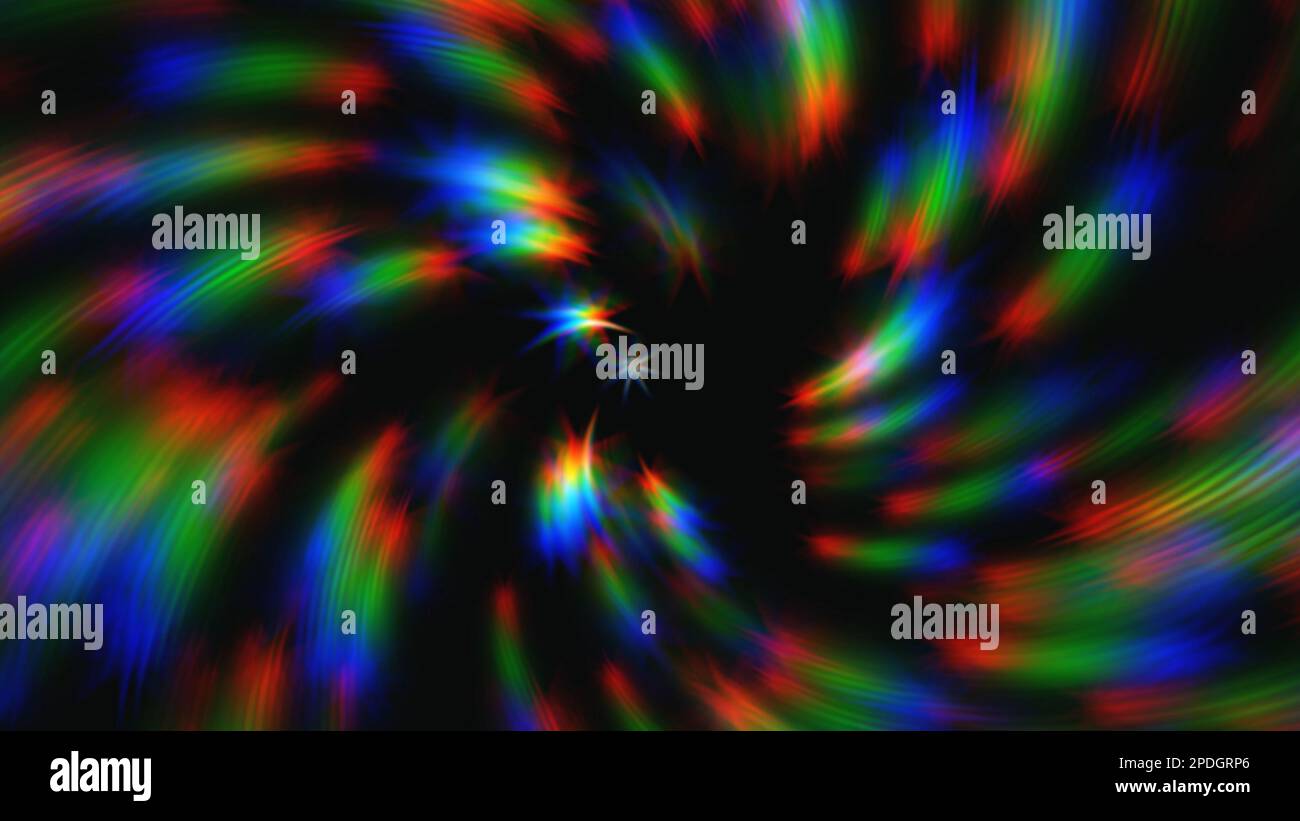 Colorful chroma spiral spin center background. 2D layout illustration ...