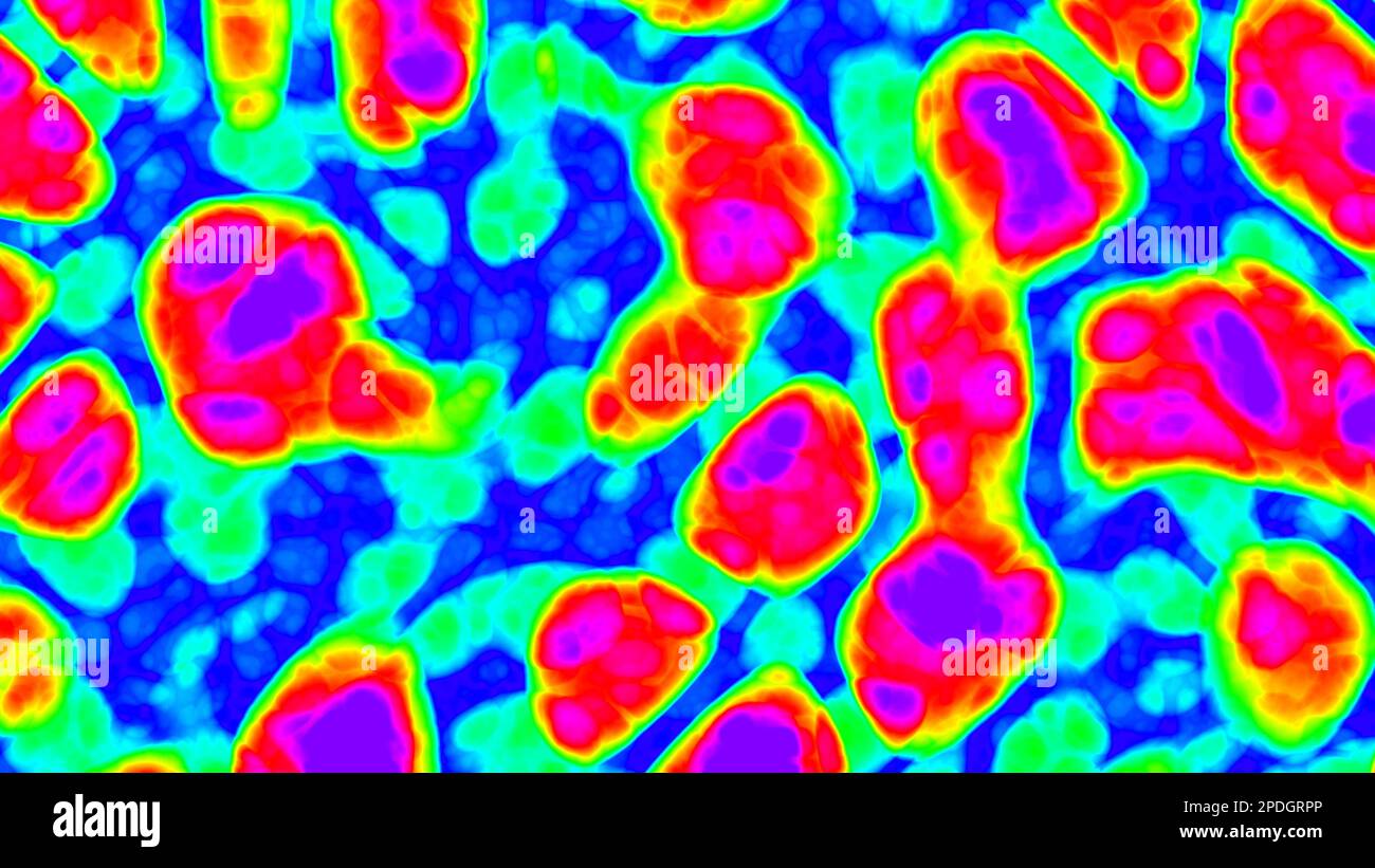 Colorful nucleus fractal noise background. 2D layout illustration Stock ...