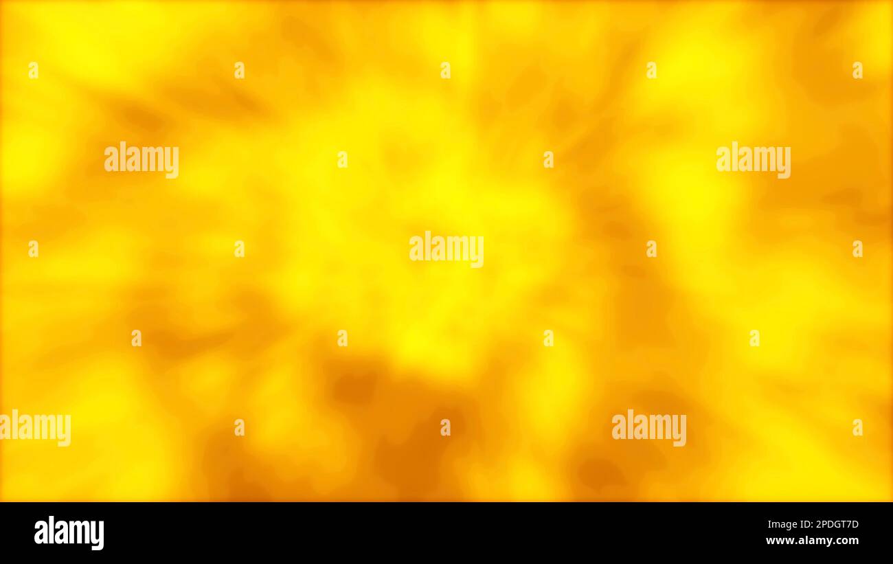 Soft blur flame blasting burn background in orange color. 2D layout ...