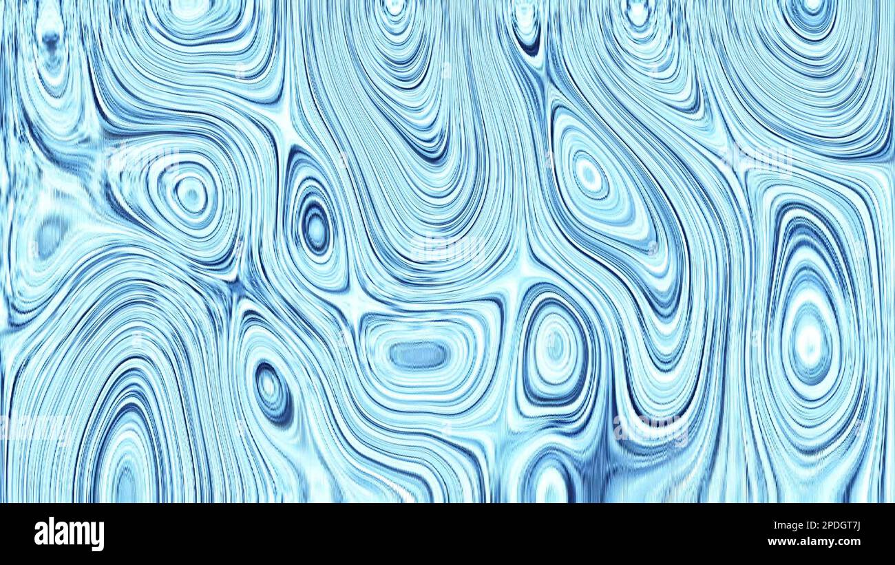 Wavy contour topography background in blue color. 2D layout ...