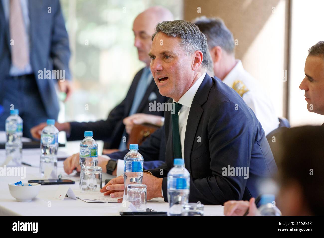 Australian Deputy Prime Minister Richard Marles, South Australia ...