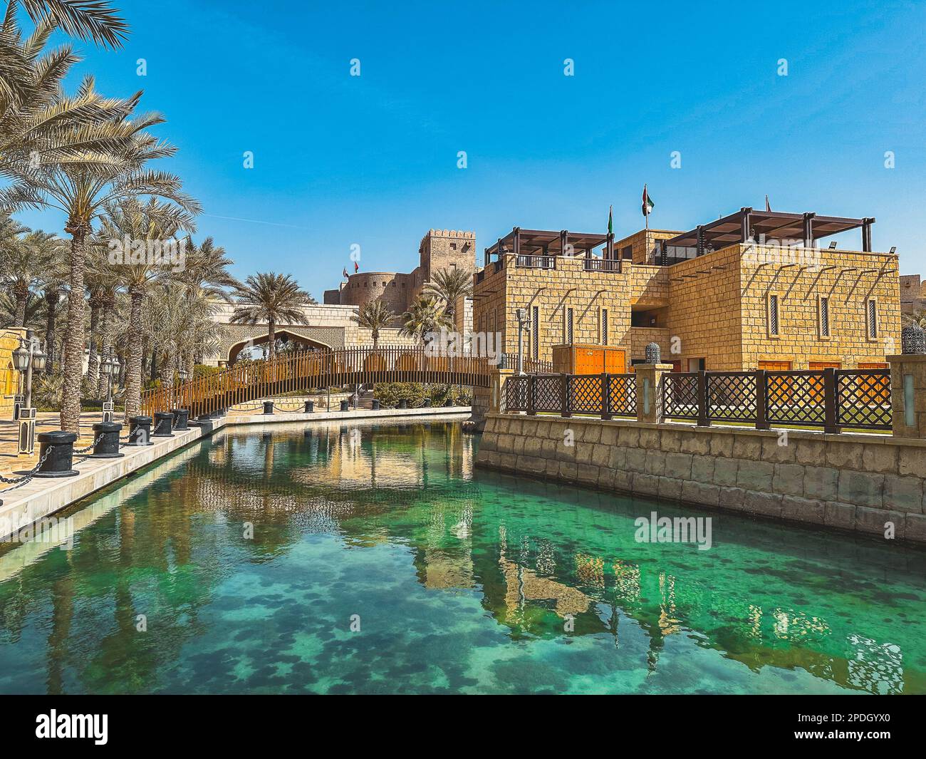 Souk Madinat Jumeirah in Dubai, traditional arabian bazaar market, UAE ...