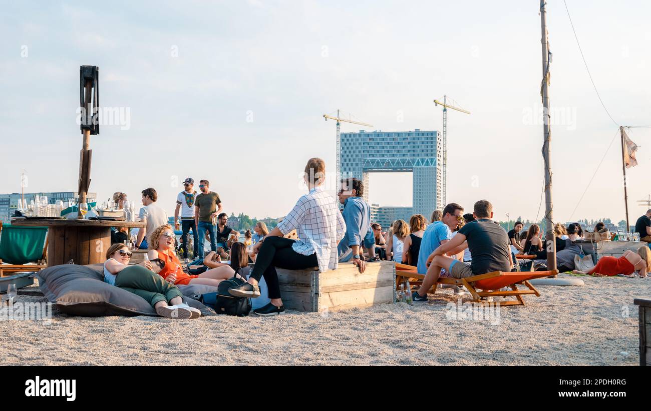 NDSM Wharf Amsterdam September 2021, city-sponsored art community ...