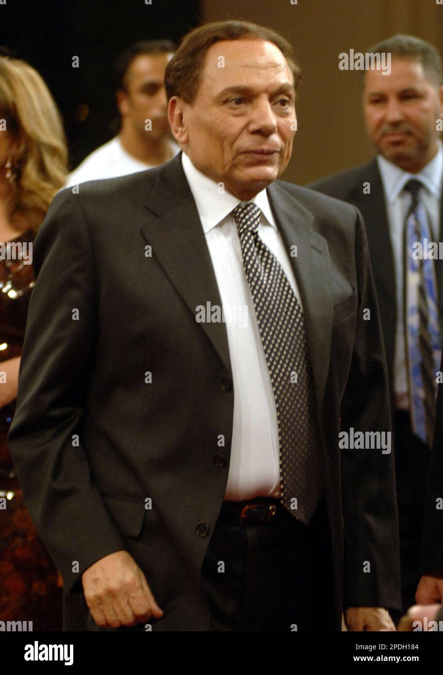 Egyptian Film Actor Comedian Adel Imam, during Second Dubai ...