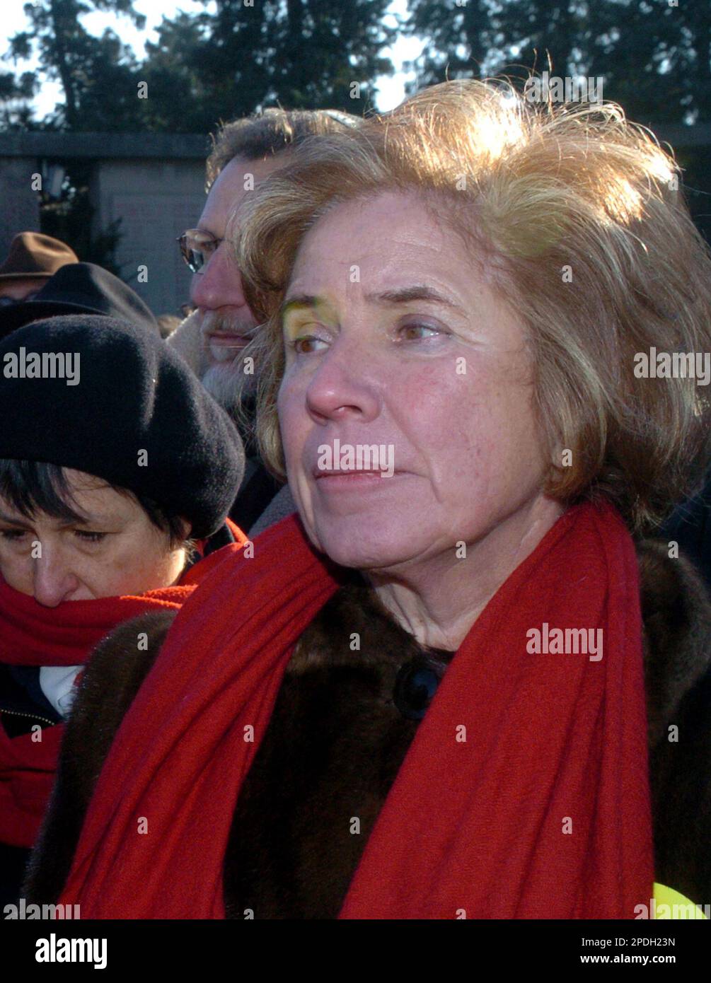 Nazi hunter Beate Klarsfeld pays respects to the victims of Nazi doctor ...