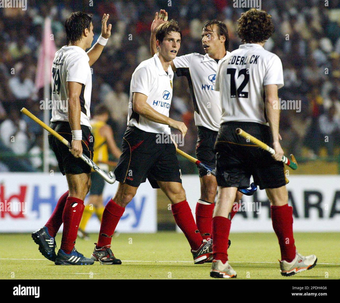 German players Christopher Zeller, left, and Philipp Zeller, second ...
