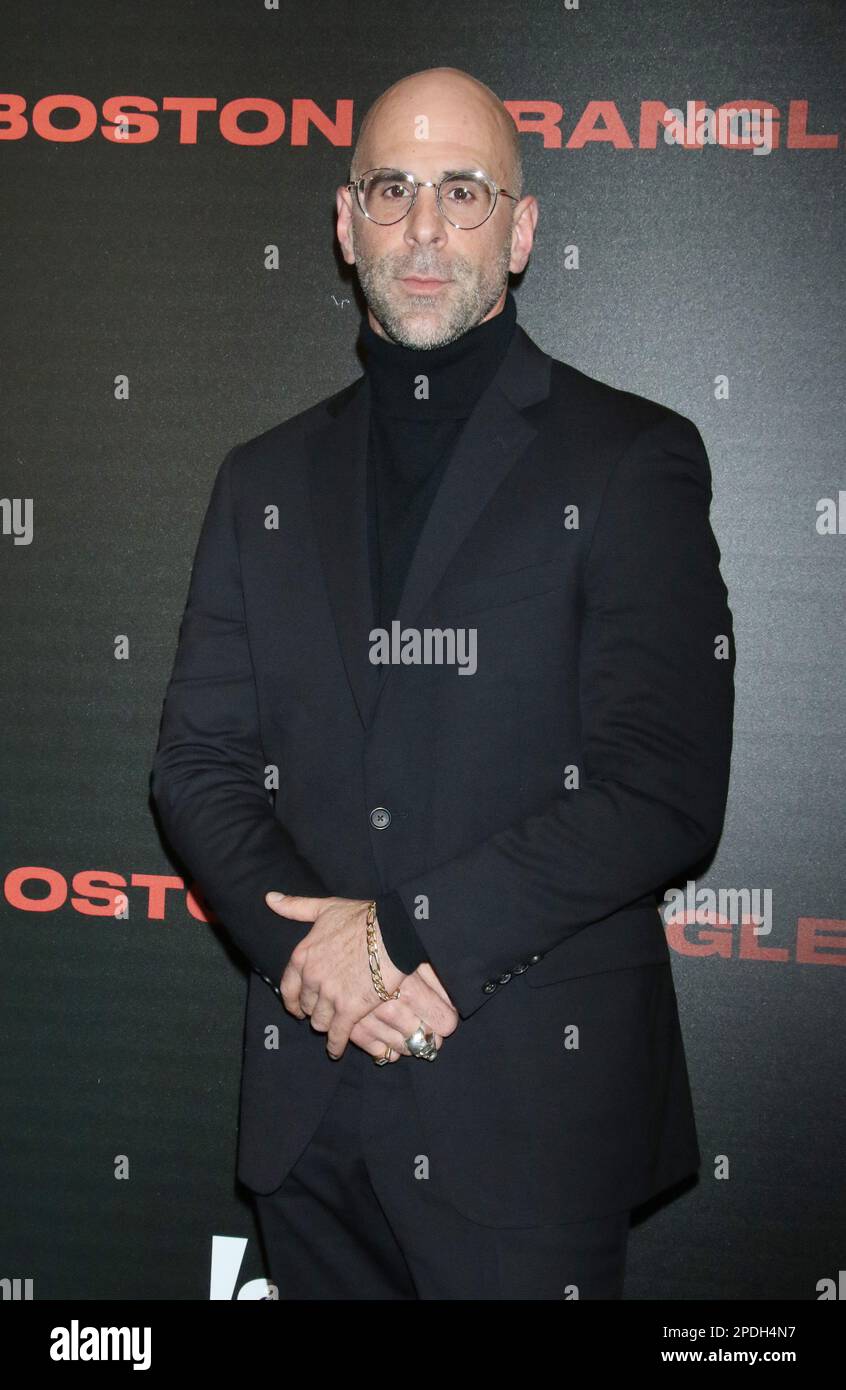 New York, NY, USA. 14th Mar, 2023. Greg Vrotsos at the NY premiere of ...
