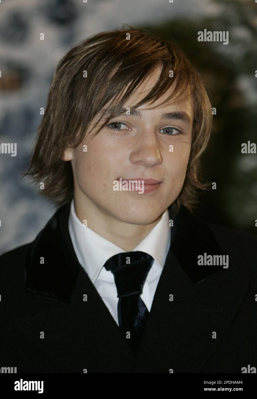 Actor William Moseley, who plays Peter Pevensie, arrives for the world ...