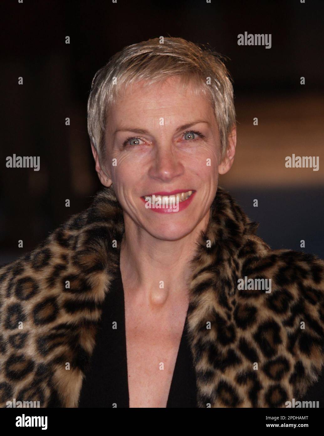 Singer Annie Lennox arrives for the World Premiere of the film, "The Chronicles of Narnia, The ...
