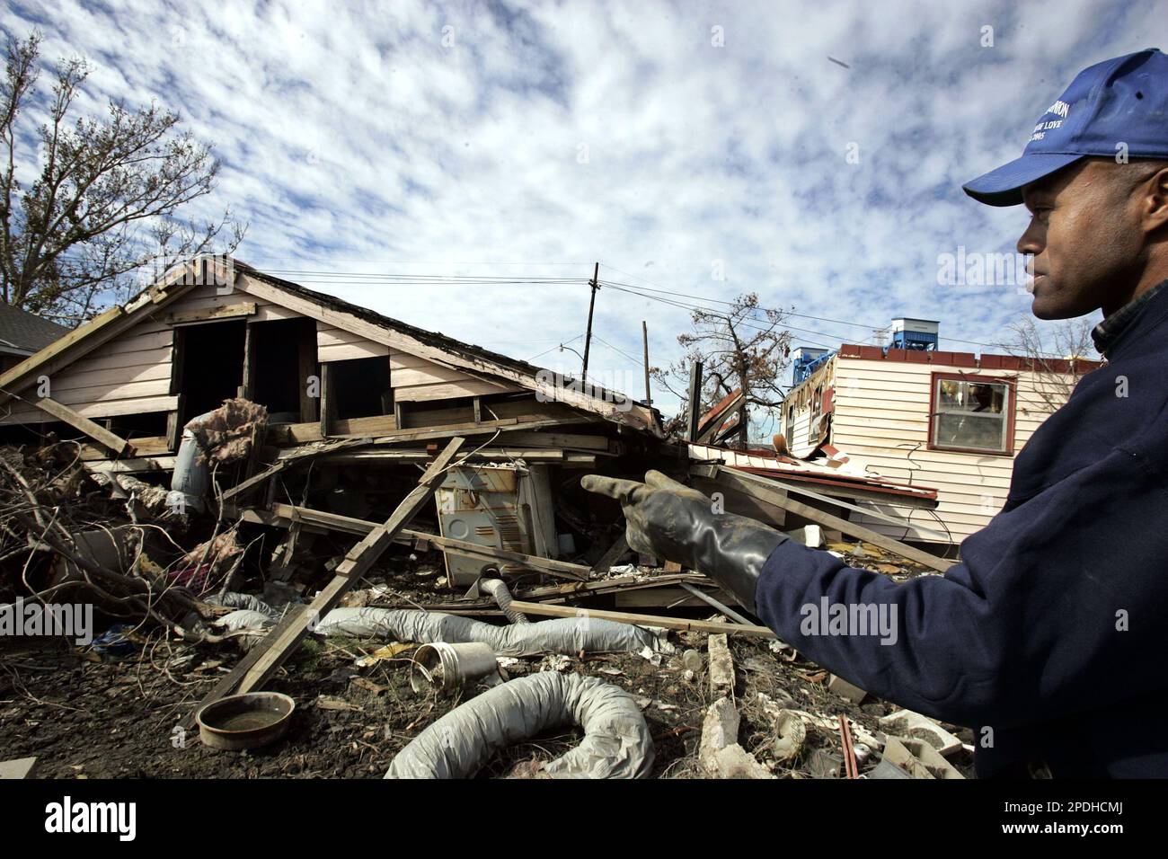 Richard Walker shows his house in lower Ninth Ward neighborhood in New ...