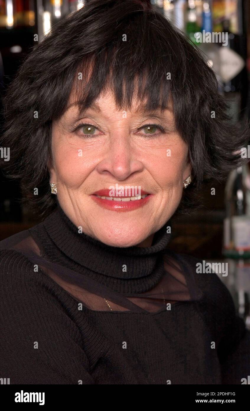 Broadway legend Chita Rivera poses at Joe Allen's restaurant in New ...