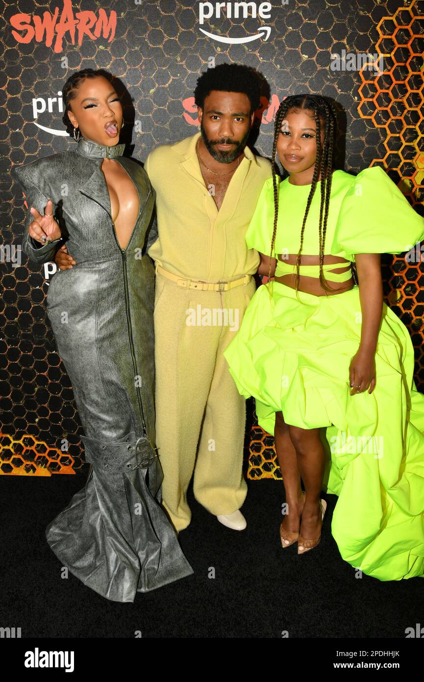 Los Angeles, Ca. 14th Mar, 2023. Chloe Bailey, Donald Glover and ...