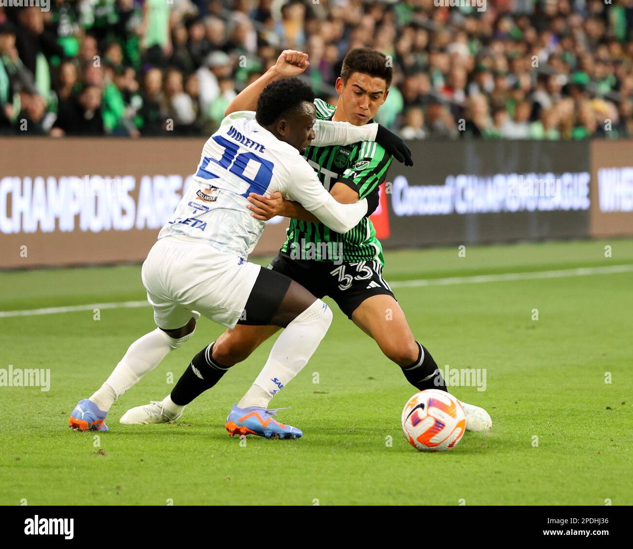 Austin, Texas, USA. 14th Mar, 2023. Austin FC midfielder Owen Wolff (33 ...