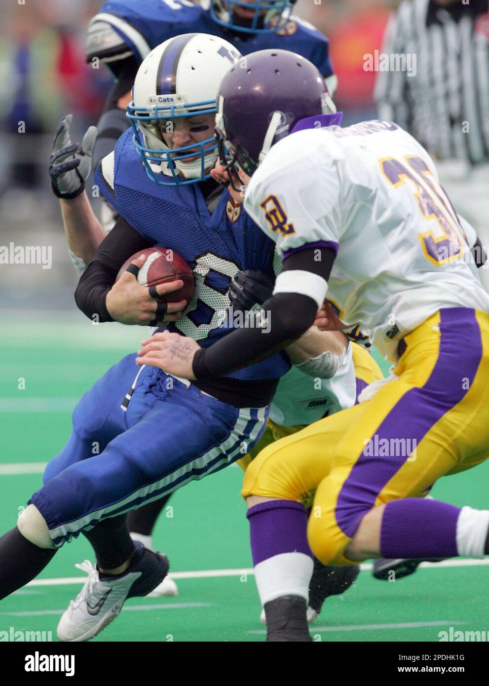 David Lipscomb's Blake Neelley (30) tackles Livingston Academy ...