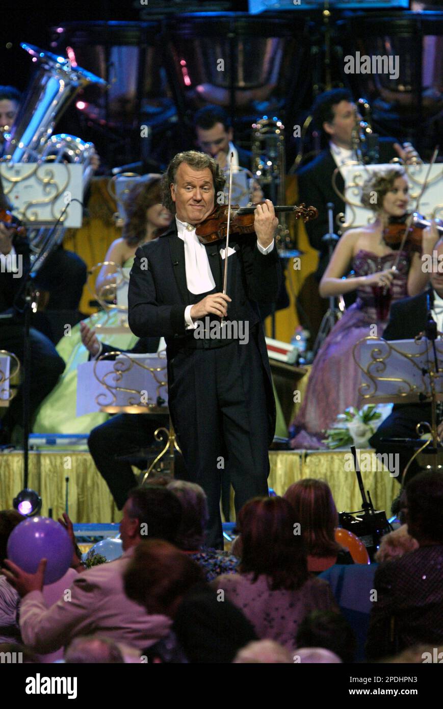 Andre Rieu performing live in concert at Acer Arena. Sydney, Australia ...