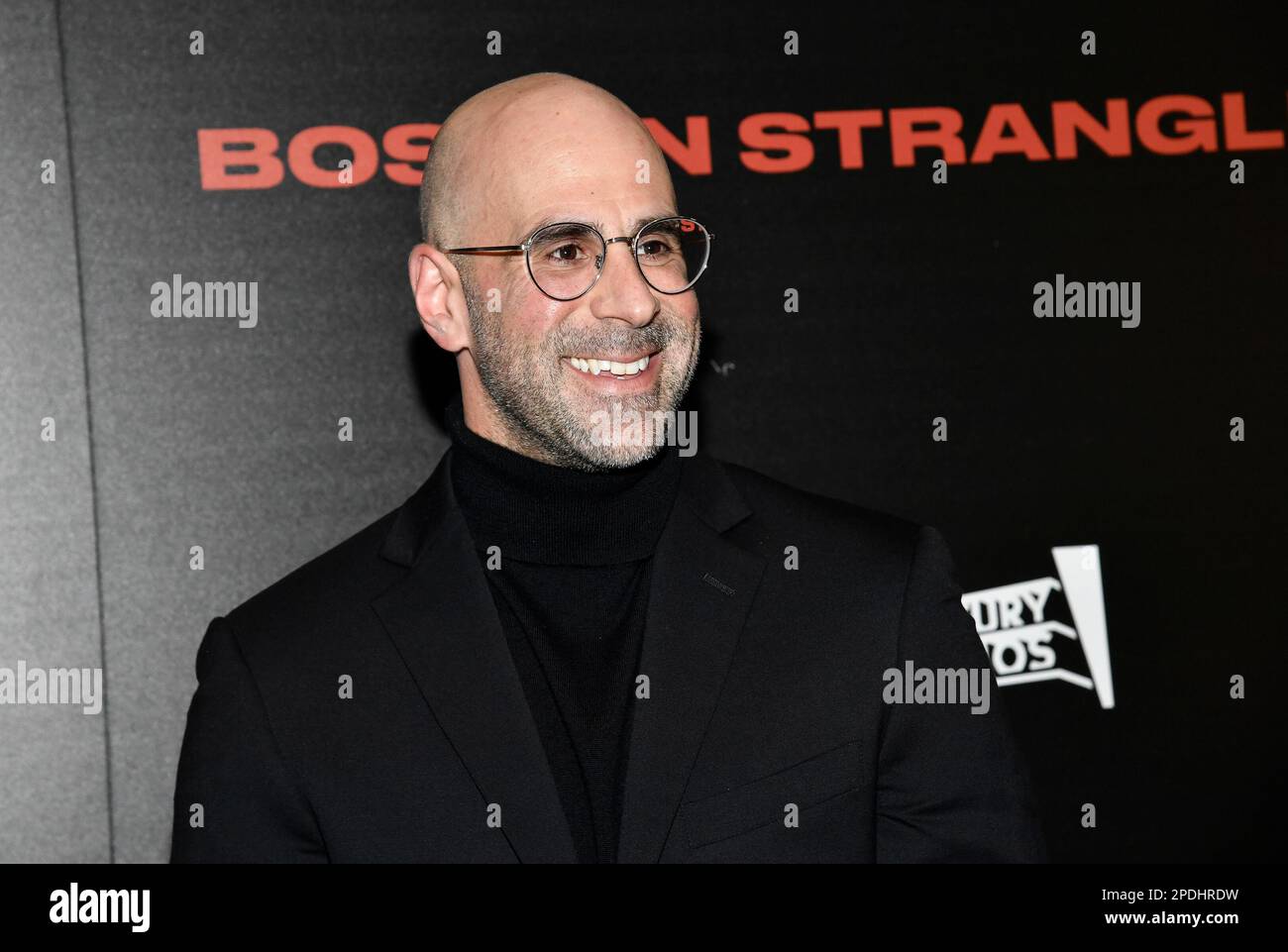 Greg Vrotsos attends a special screening of "Boston Strangler" at the ...