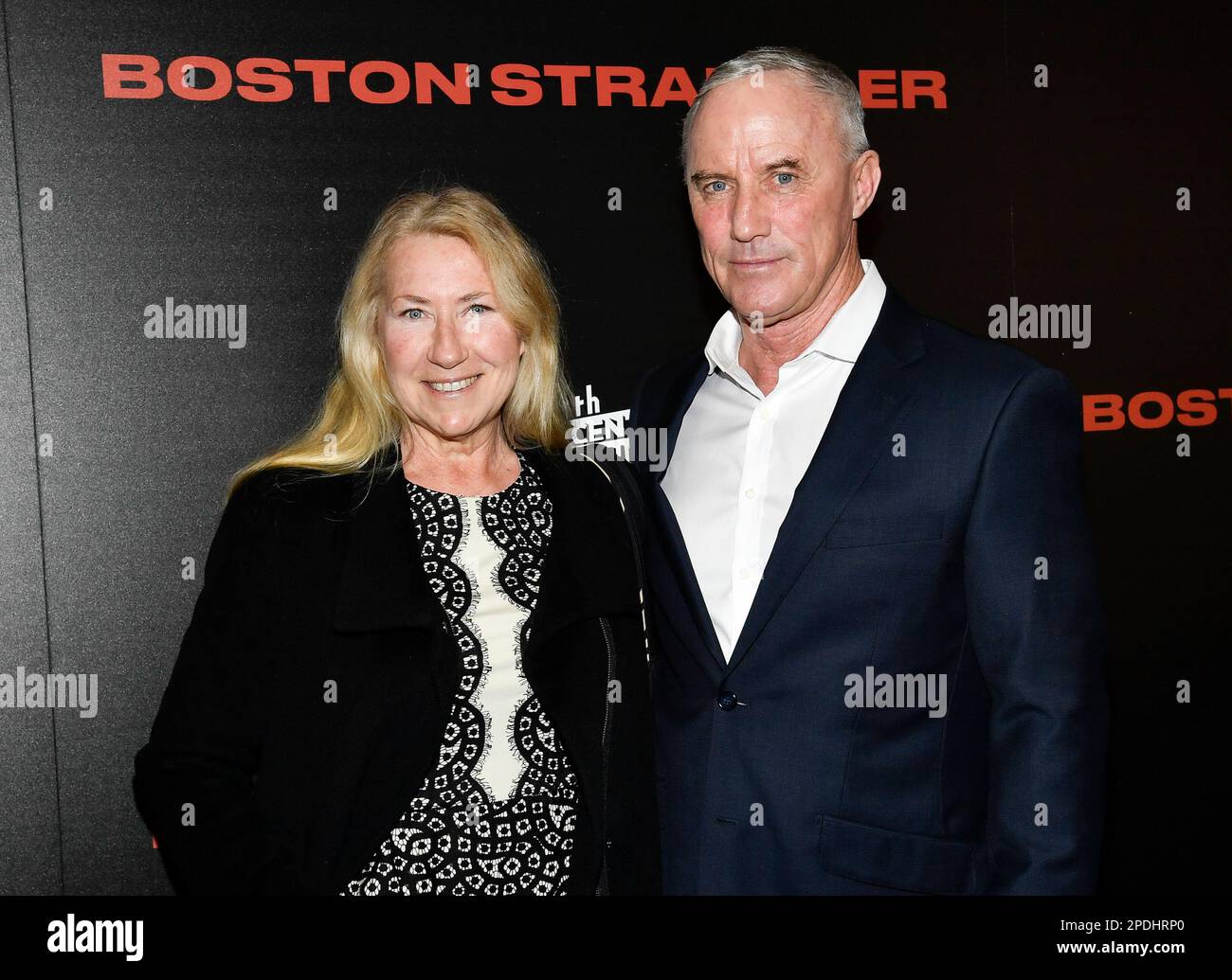 Robert John Burke, right, and wife Angelica Clark attend a special ...