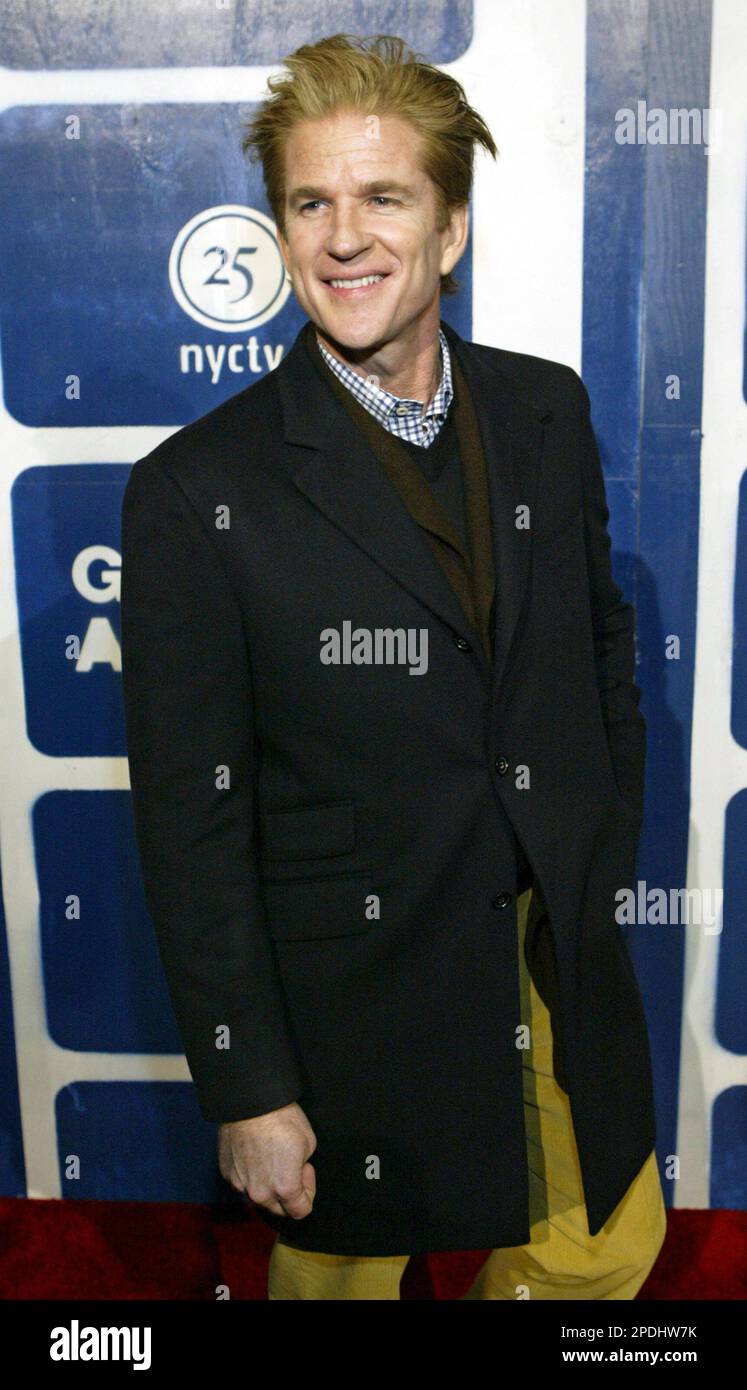 Actor Matthew Modine arrives at the 15th annual Gotham Awards in New ...