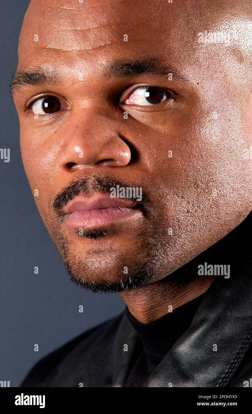 Rapper DMC is photographed at the Adidas store in New York, Feb. 25 ...