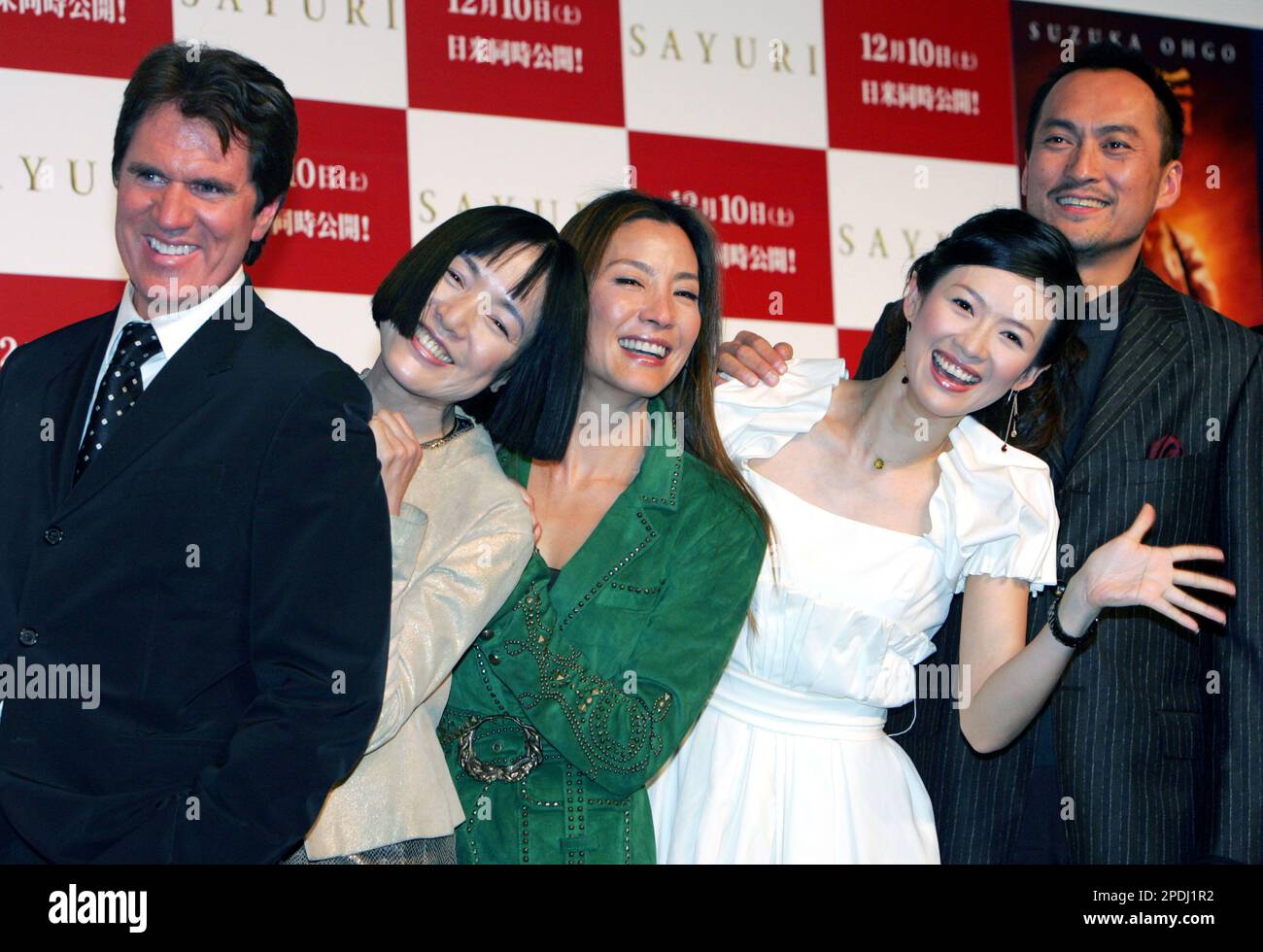 American film director Rob Marshall, left, and the stars of his latest ...