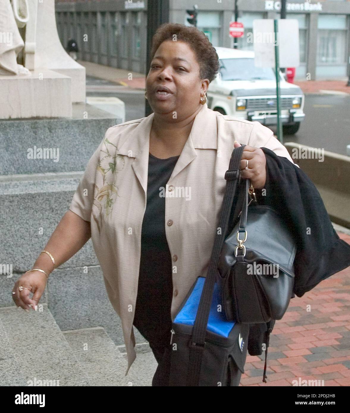 ** FILE **Leisa Young, mother of slain Providence police officer Cornel ...