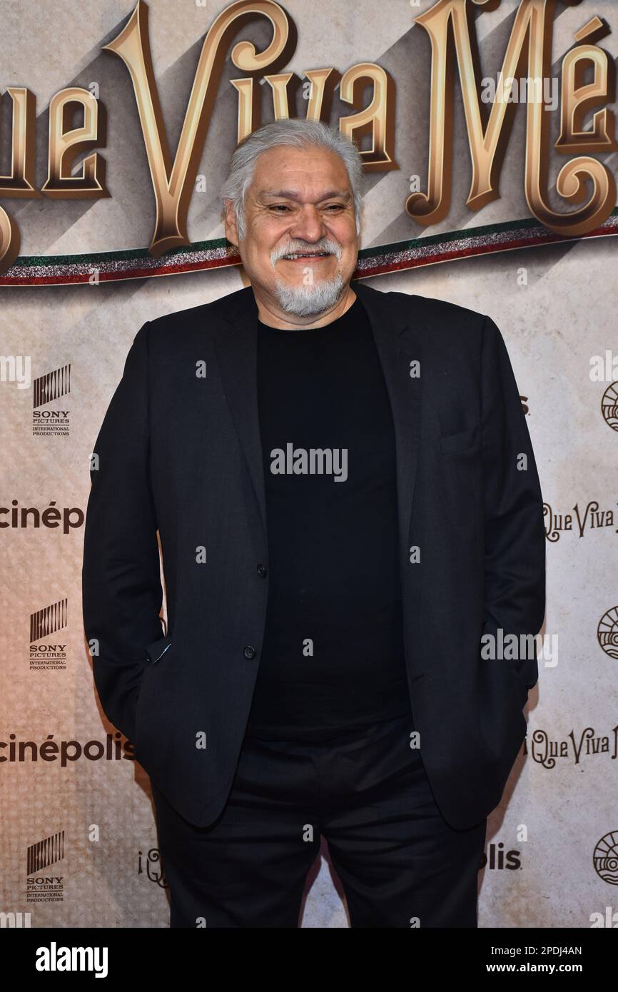Mexico City, Mexico. 14th Mar, 2023. Actor Joaquin Cosio attends the ...