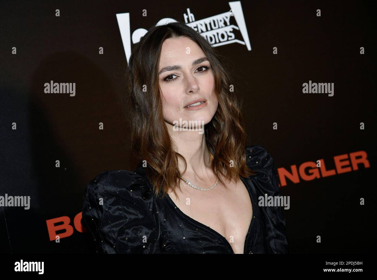 Keira Knightley attends a special screening of "Boston Strangler" at ...