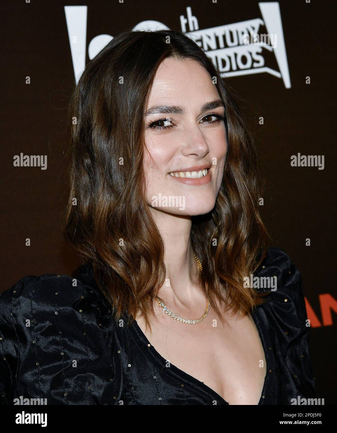 Keira Knightley attends a special screening of "Boston Strangler" at ...