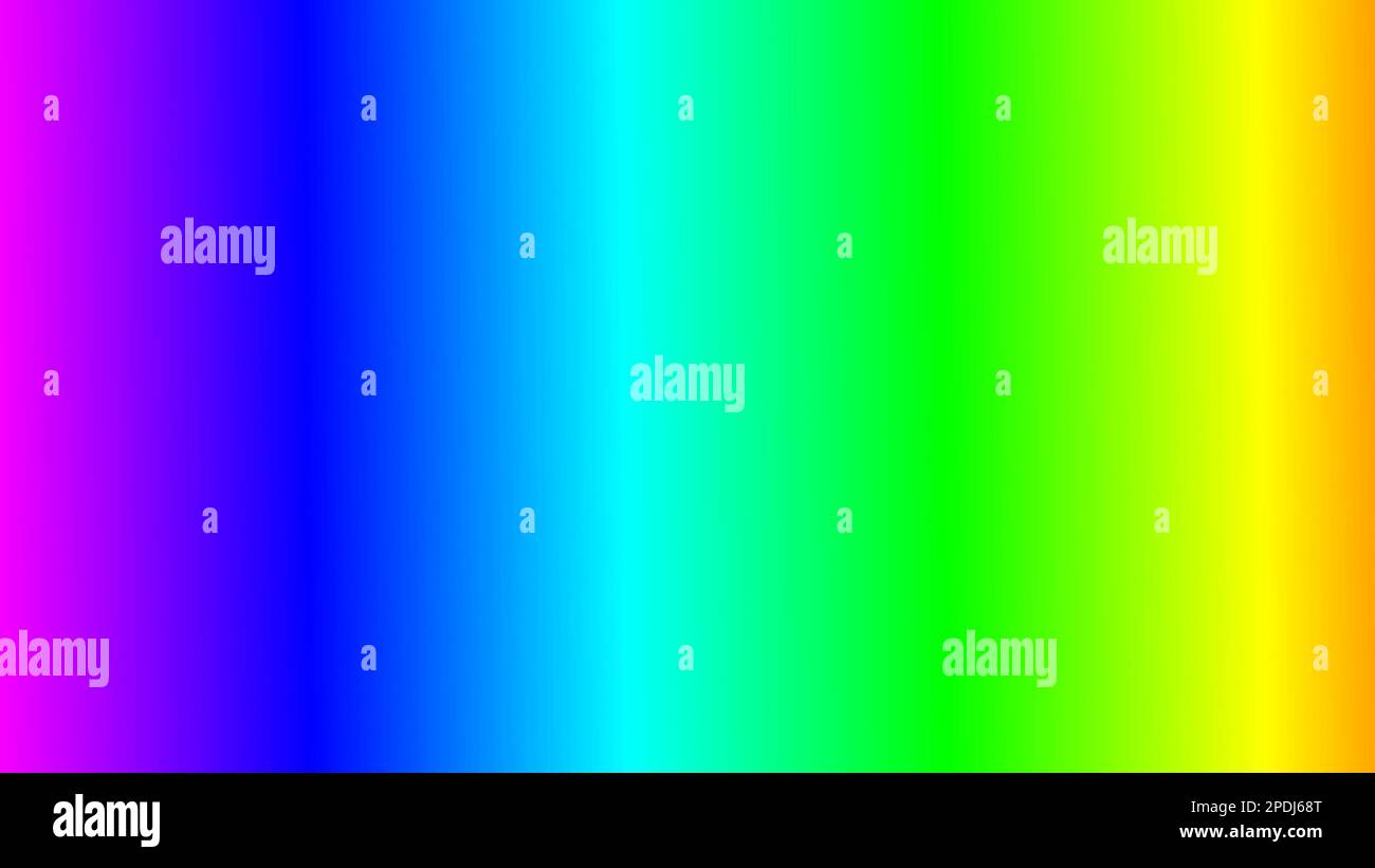 Linear vertical rainbow color gradient background. 2D layout ...