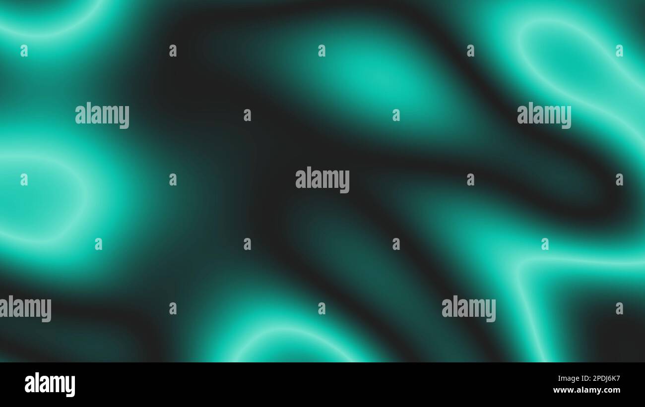 Glow green gradient color in dark background. 2D layout illustration ...