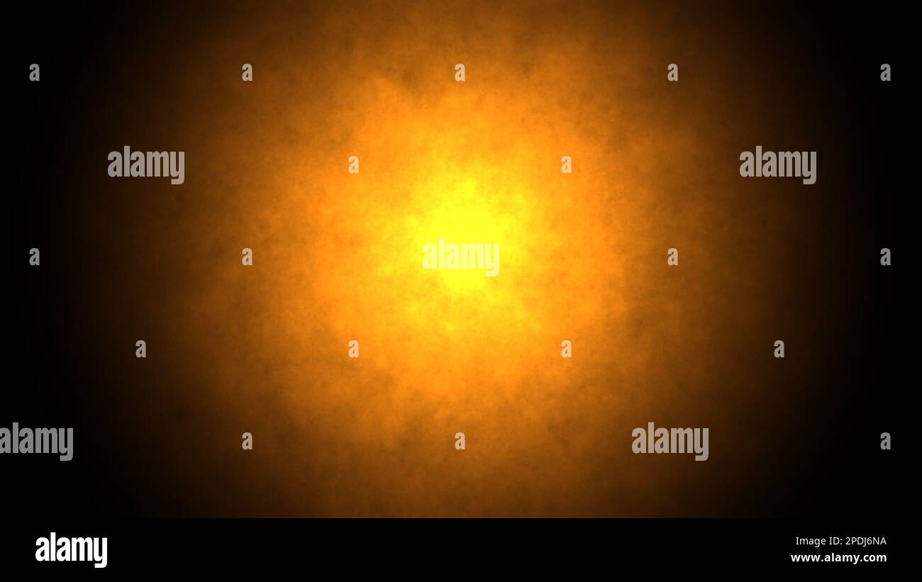 Orange color sun shape pattern in center. 2D layout illustration Stock ...