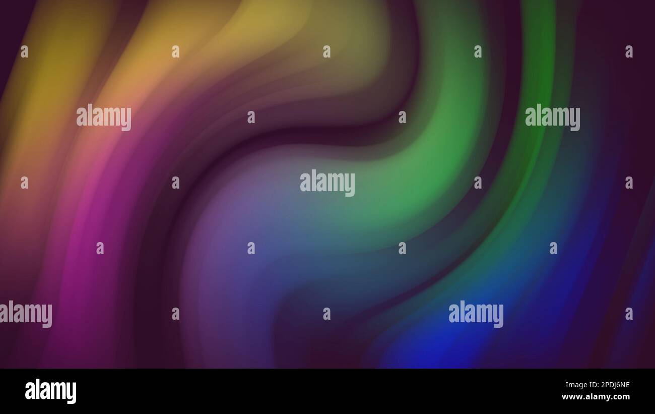 Colorful gradient wavy pattern soft background. 2D layout illustration ...