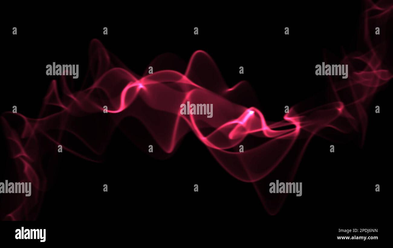 Red soft smoke swirl in dark background. 2D layout illustration Stock ...