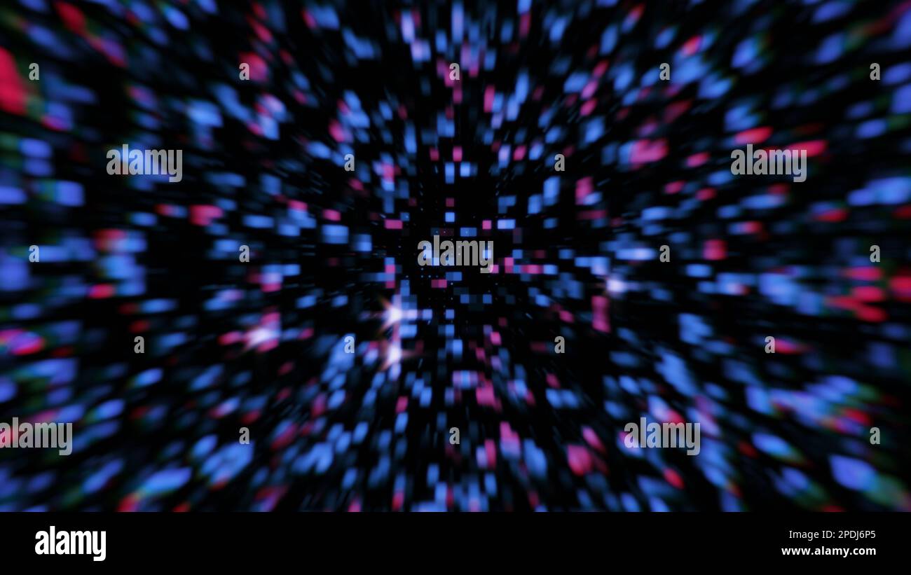 Blur soft blue and red background animation. 2D layout illustration ...