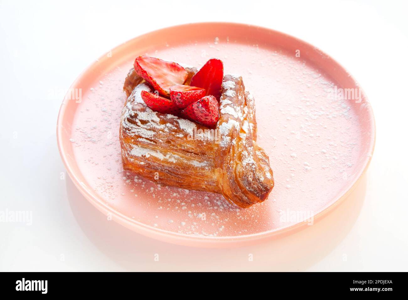 Food almond croissant danish pastry hi-res stock photography and images ...