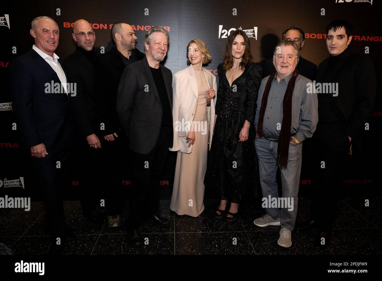 New York, USA. 14th Mar, 2023. (L-R) Robert John Burke, Greg Vrotsos ...