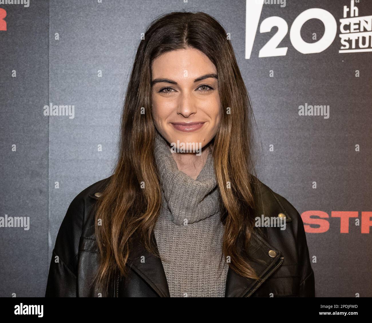 New York, USA. 14th Mar, 2023. Mariah Strongin arrives on the red ...