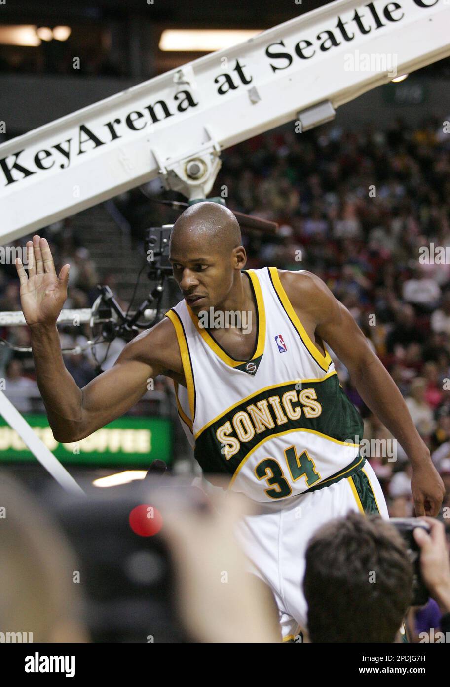 Ray Allen Shooting Sonics
