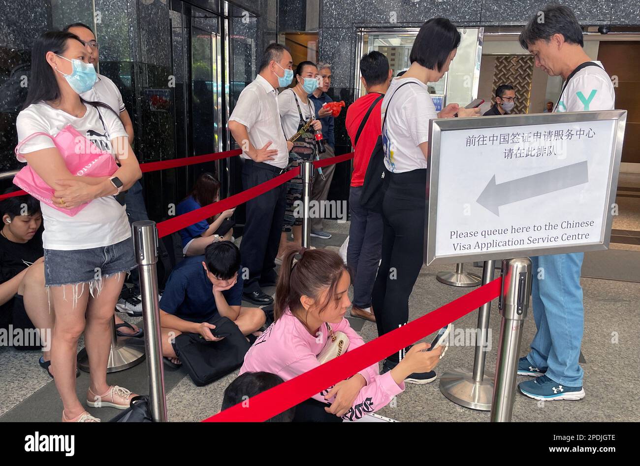 Visa application center hi-res stock photography and images - Alamy