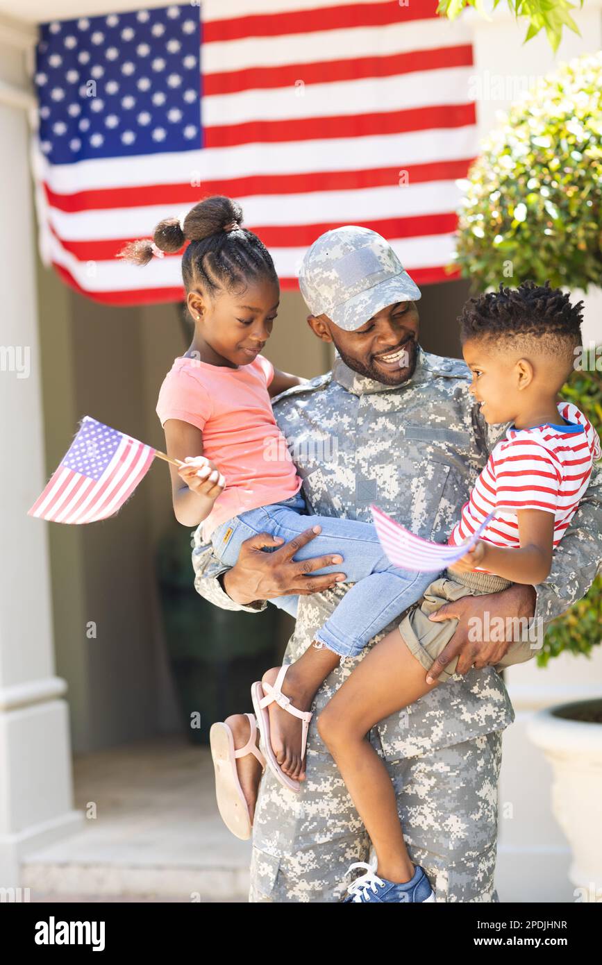 Children holding flags hi-res stock photography and images - Alamy