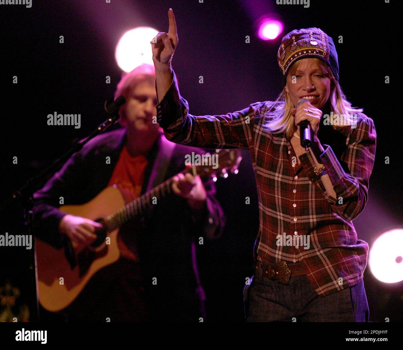 On the opening night of her first tour in more than ten years, singer ...