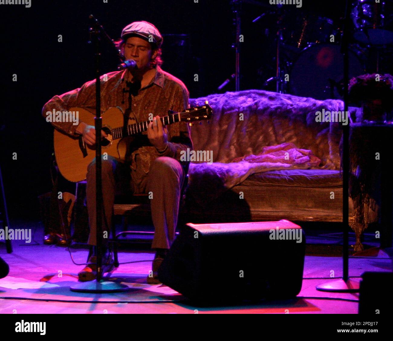 Son Ben Taylor opened for his mother Carly Simon on the opening night ...