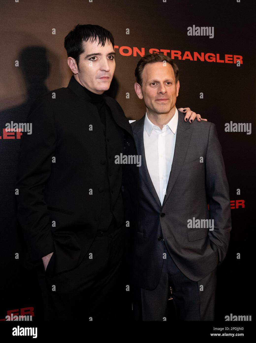 New York, USA. 14th Mar, 2023. David Dastmalchin and Matt Ruskin arrive ...