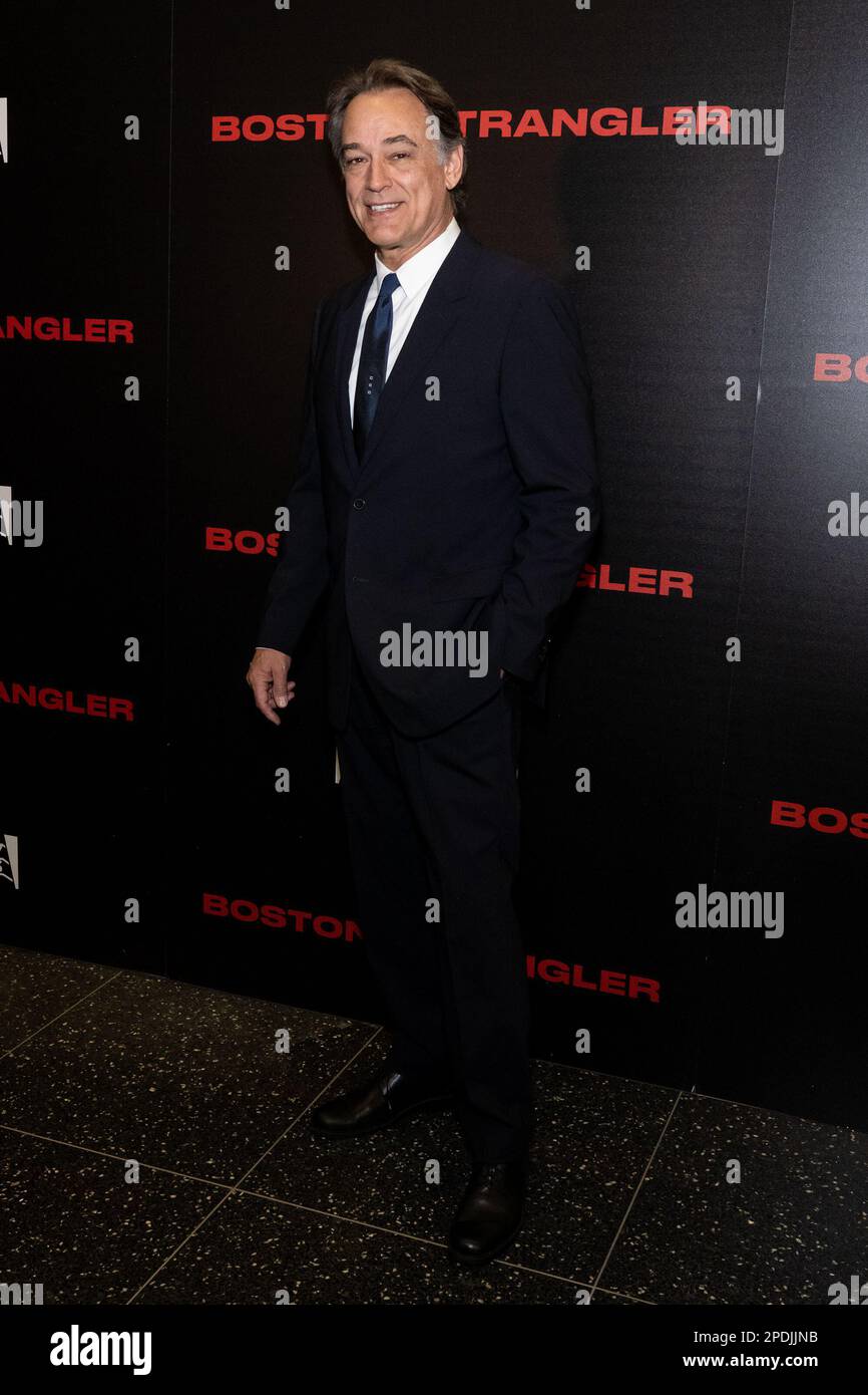 New York, USA. 14th Mar, 2023. Jon Lindstrom arrives on the red carpet ...