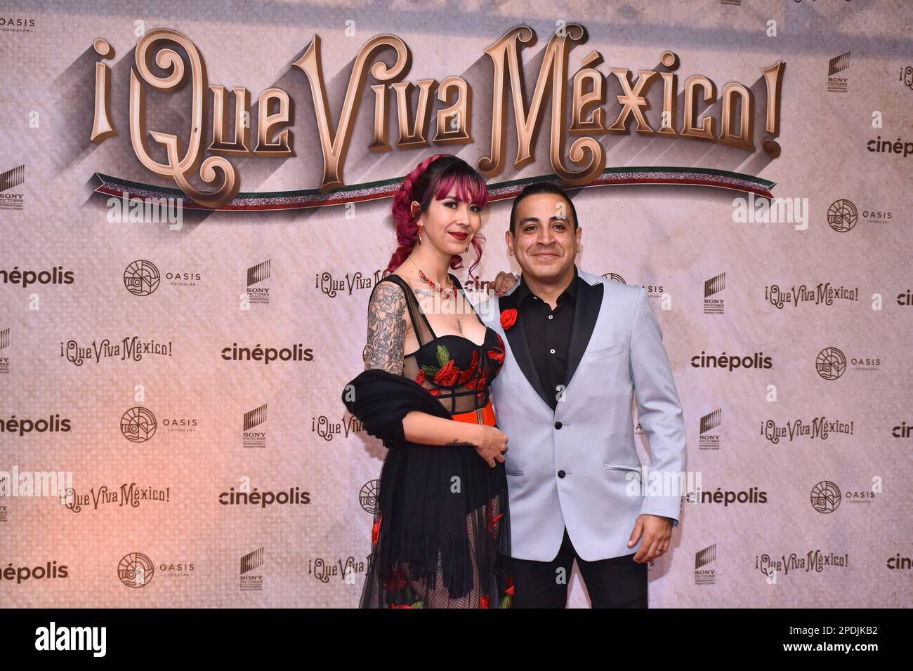 Mexico City, Mexico. 14th Mar, 2023. Actor Luis Fernando Pena attends the red carpet of 'Que ...