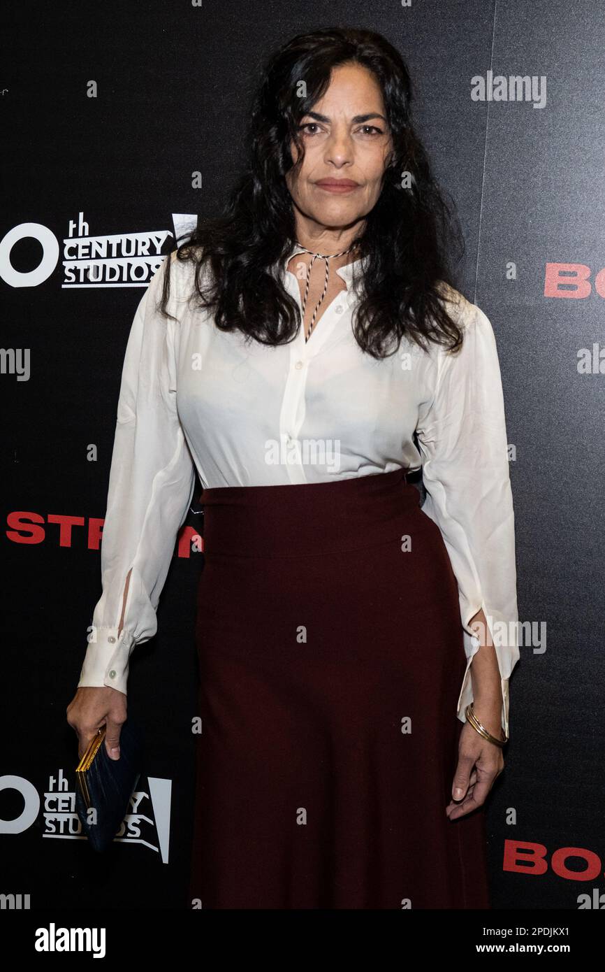 New York, USA. 14th Mar, 2023. Sarita Choudhury arrives on the red ...