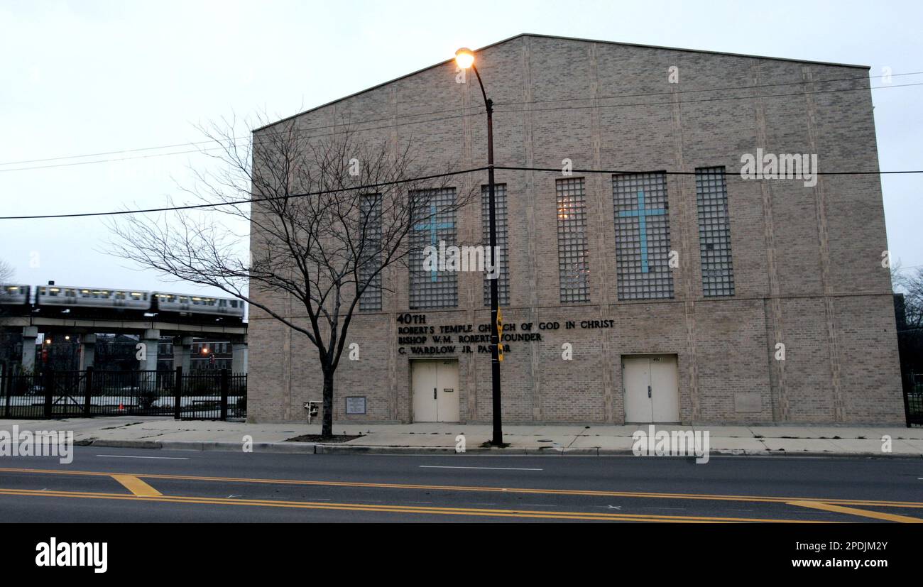 ** ADVANCE FOR SUNDAY, NOV. 20 ** Roberts Temple Church of God in ...