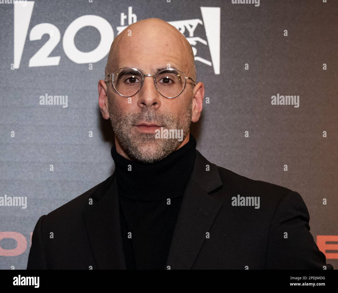 New York, USA. 14th Mar, 2023. Greg Vrotsos arrives on the red carpet ...