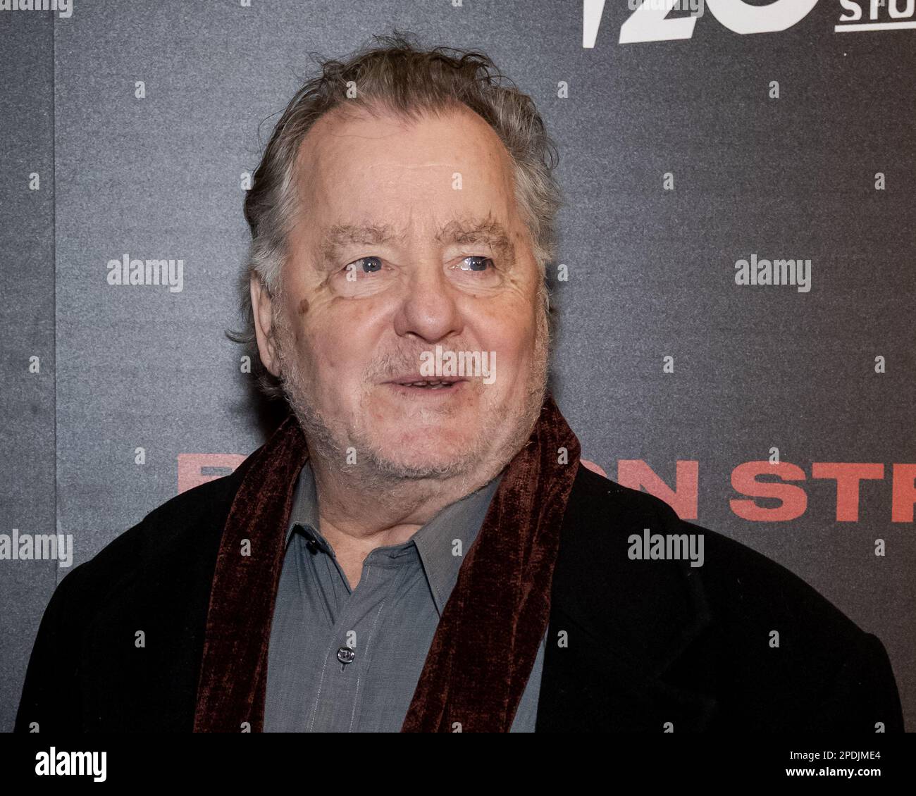 New York, USA. 14th Mar, 2023. Peter Gerety arrives on the red carpet ...