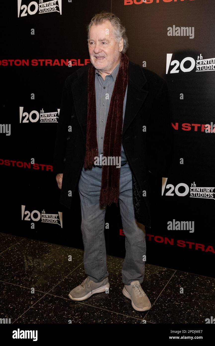 New York, USA. 14th Mar, 2023. Peter Gerety arrives on the red carpet for the premiere of ...